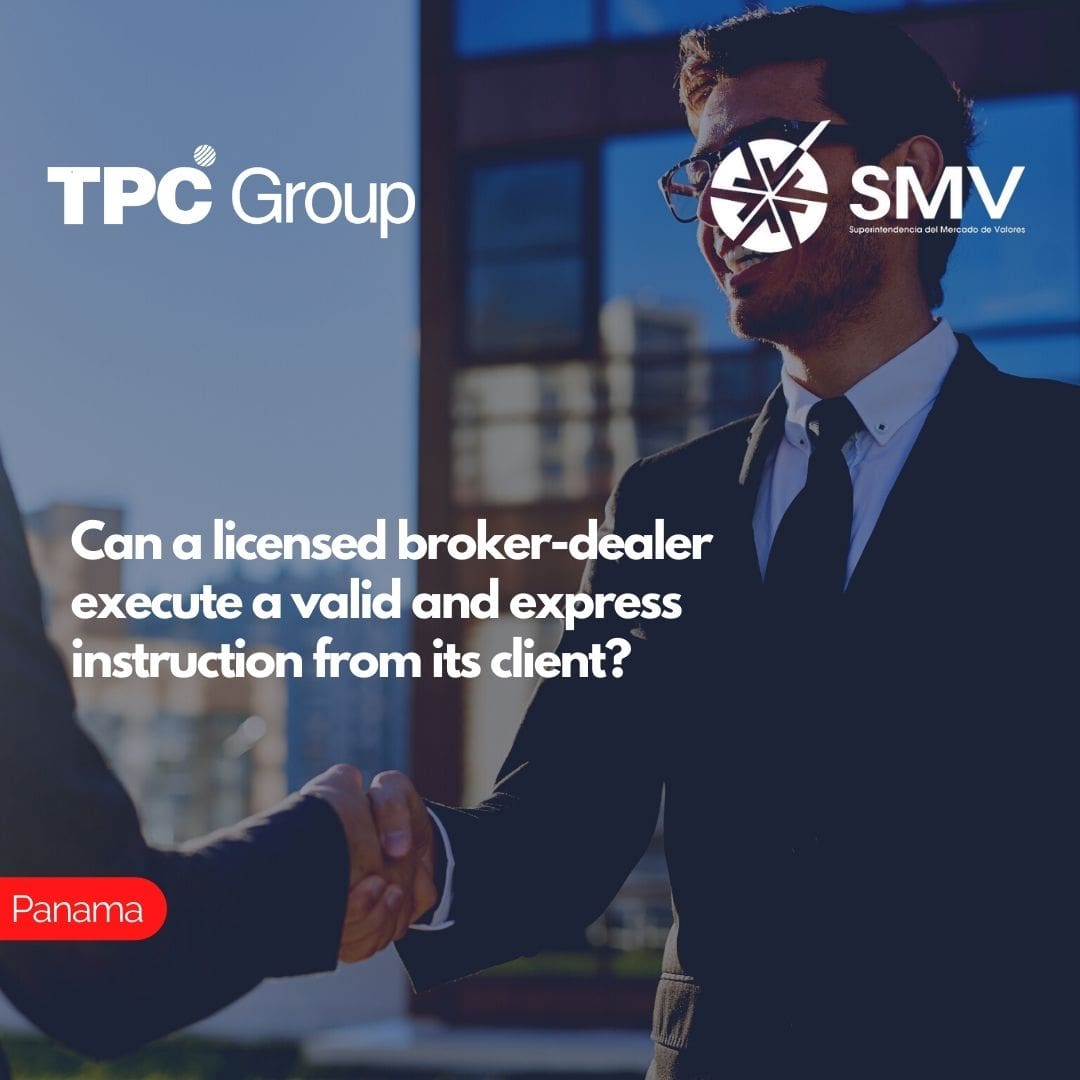 Can a licensed broker-dealer issue a valid and express instruction?