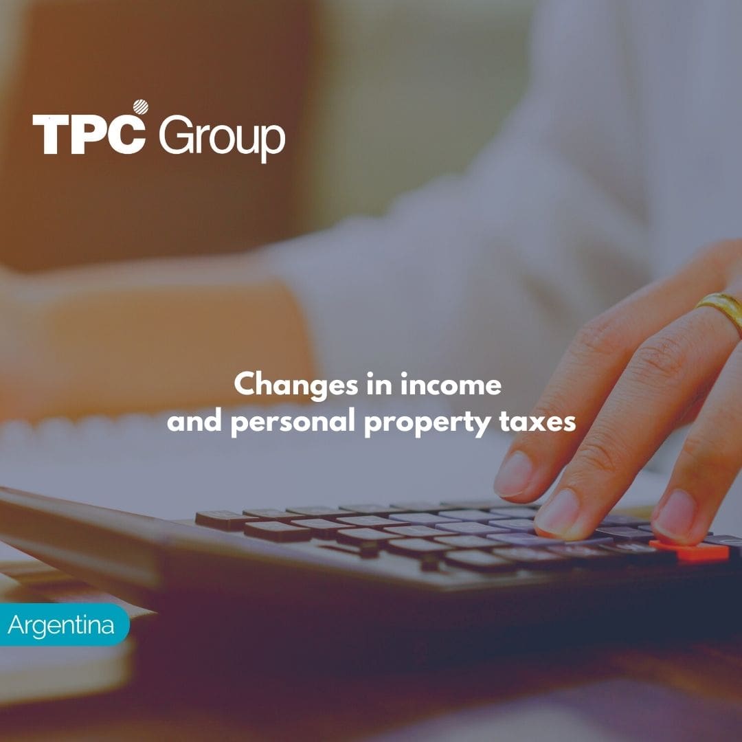 Changes in income and personal property taxes - TPC Group