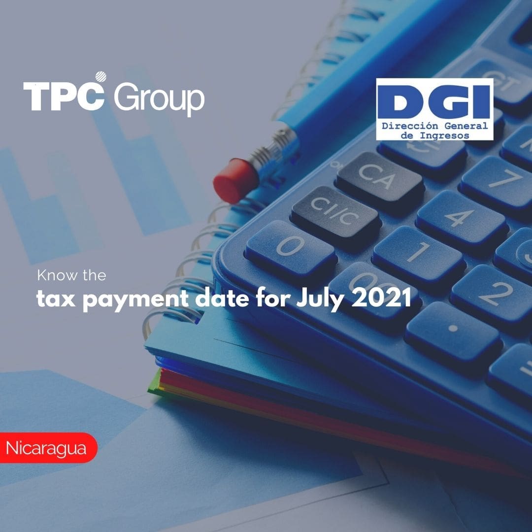 Know the tax payment date for July 2021 - TPC Group