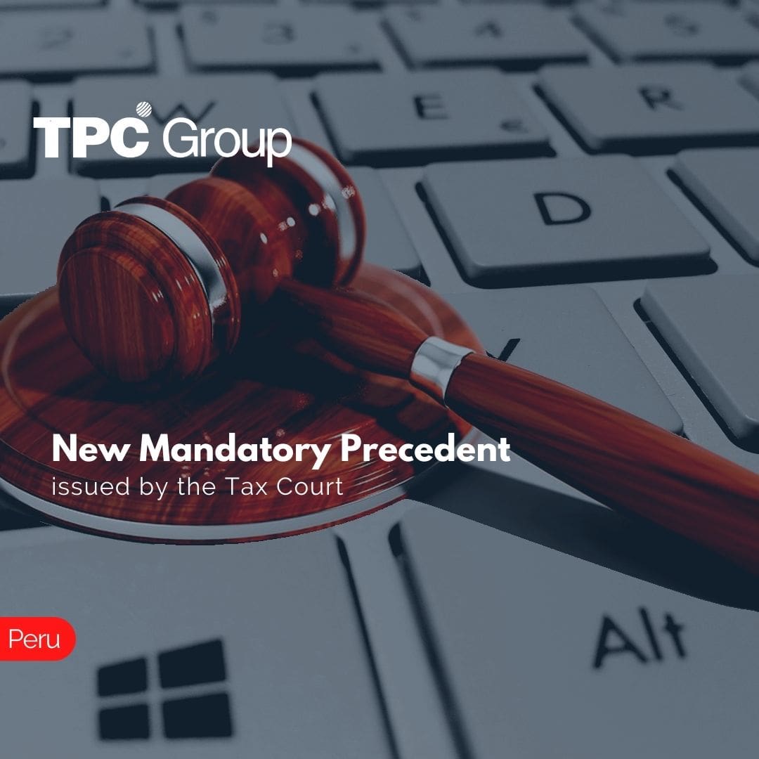 New Mandatory Precedent issued by the Tax Court - TPC Group