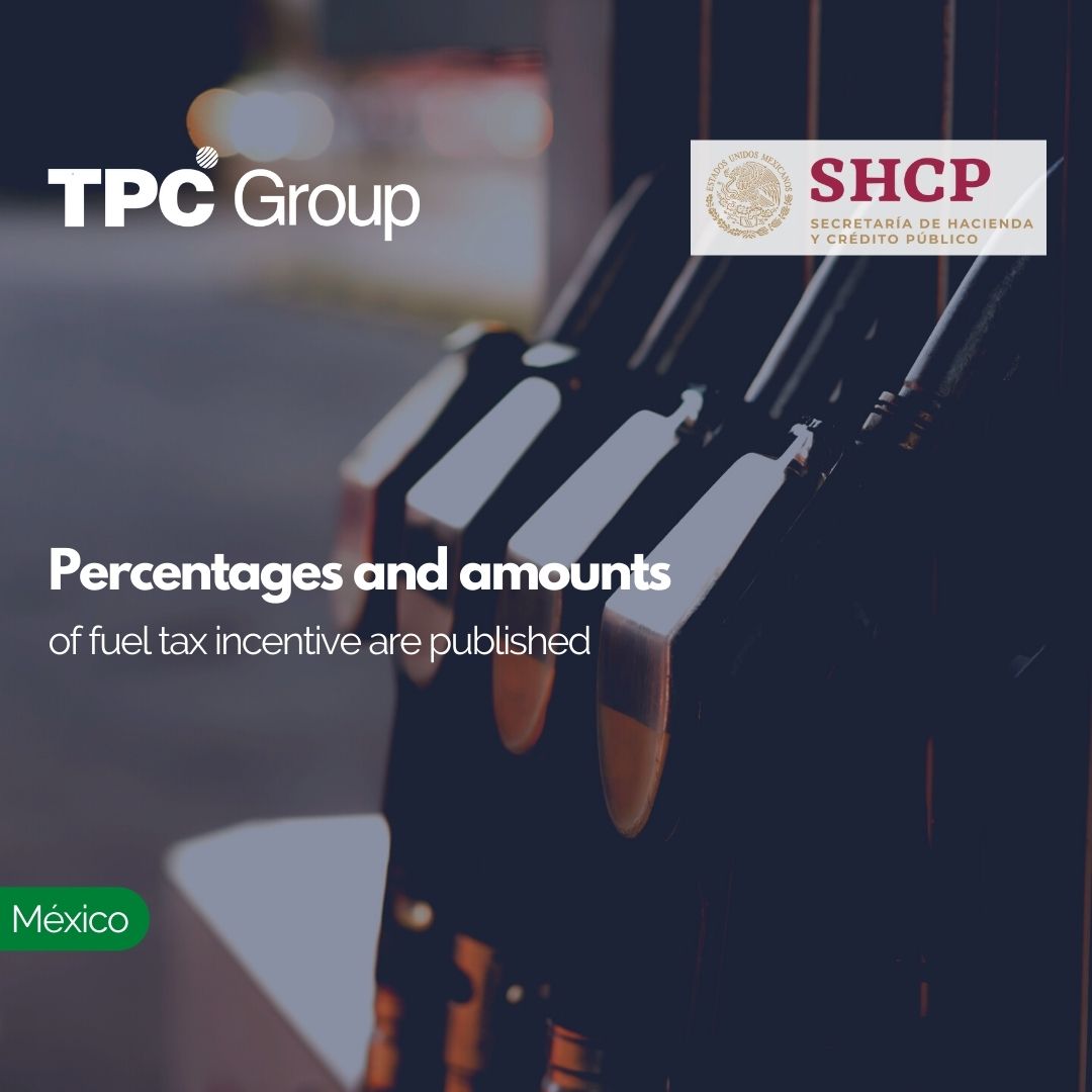 Published Fuel Tax Incentive Percentages and Amounts - TPC Group