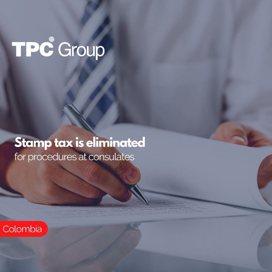 Stamp tax is eliminated for procedures at consulates - TPC Group