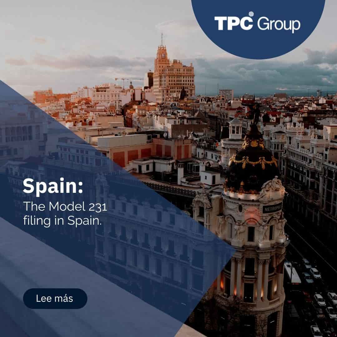 The Model 231 filing in Spain - TPC Group