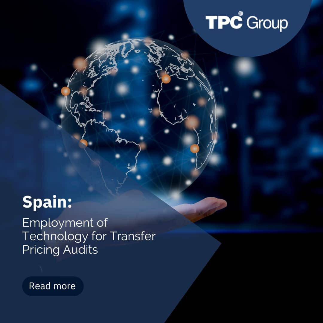 Employment of Technology for Transfer Pricing Audits - TPC Group