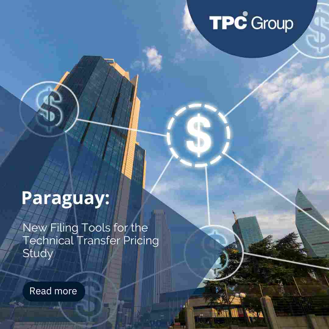 New Filing Tools for the Technical Transfer Pricing Study - TPC Group