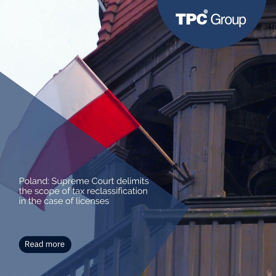 Poland: Supreme Court delimits the scope of tax reclassification