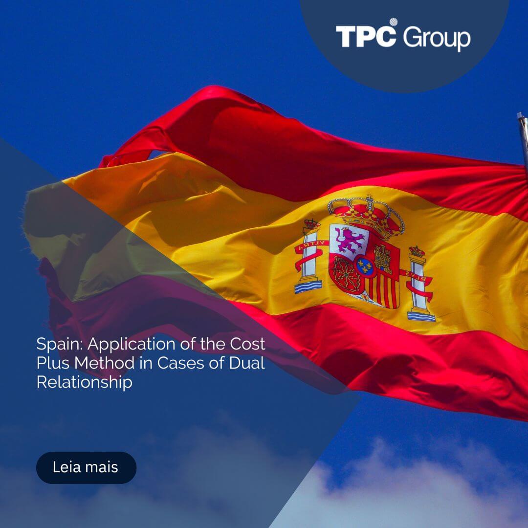Spain: Application of the Cost Plus Method - TPC Group