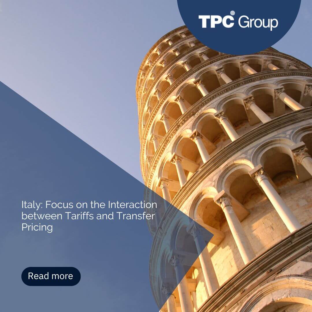 Italy: Interaction between Tariffs and Transfer Pricing