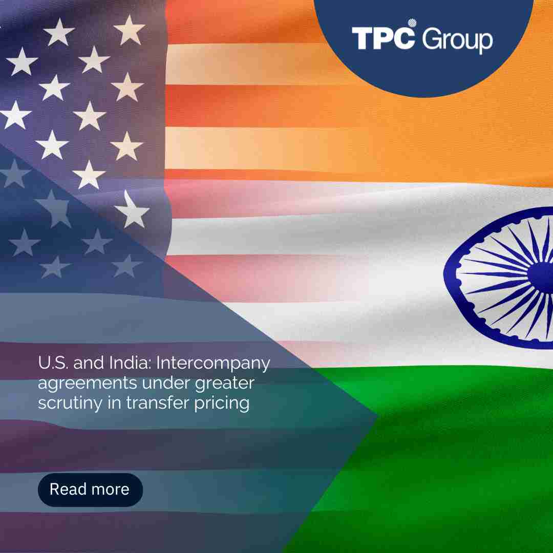 U.S. and India: Intercompany agreements in transfer pricing